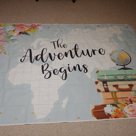 Party Supplies | The Adventure Begins Banner | Poshmark
